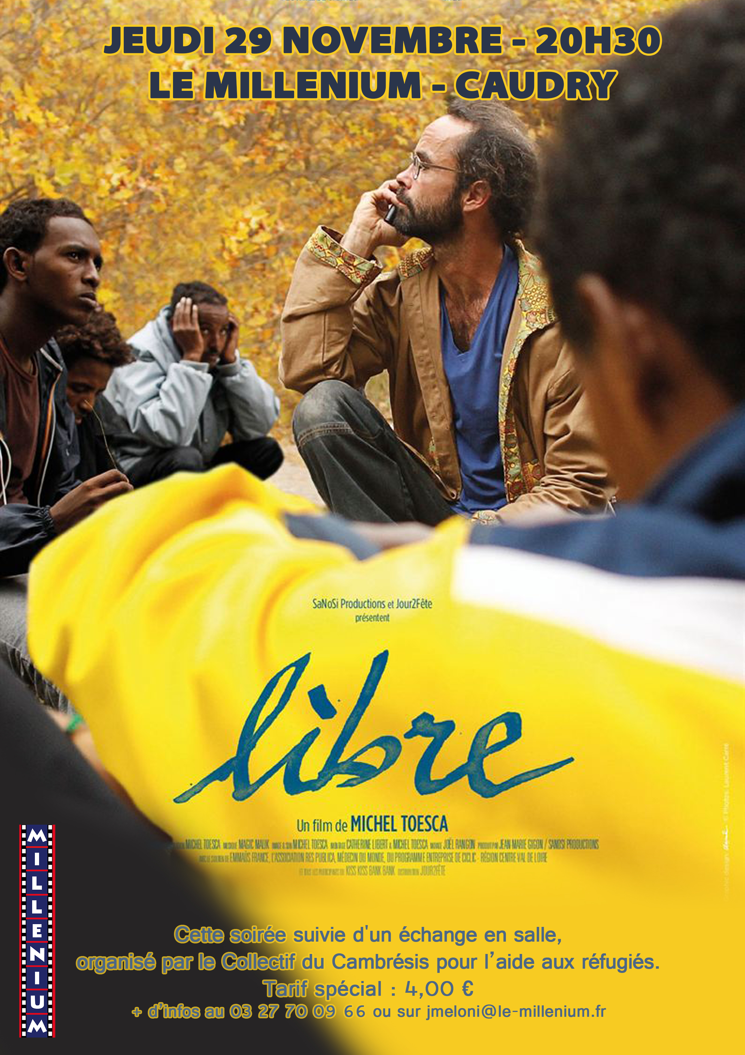 AUXERRE – PROJECTION FILM// Libre - Festival Migrantscene