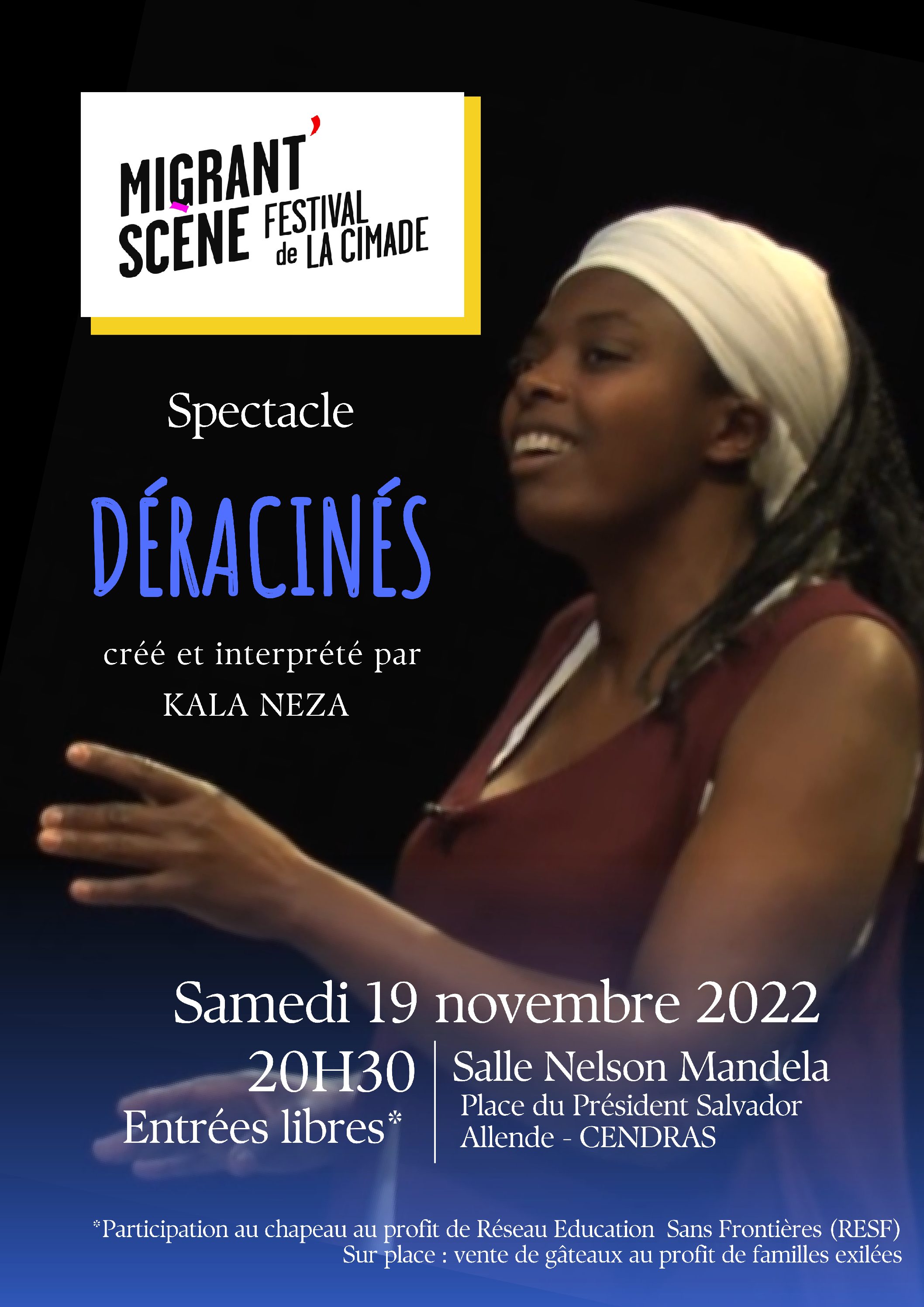 CENDRAS – Spectacle à Cendras : Déracinés - Festival Migrantscene